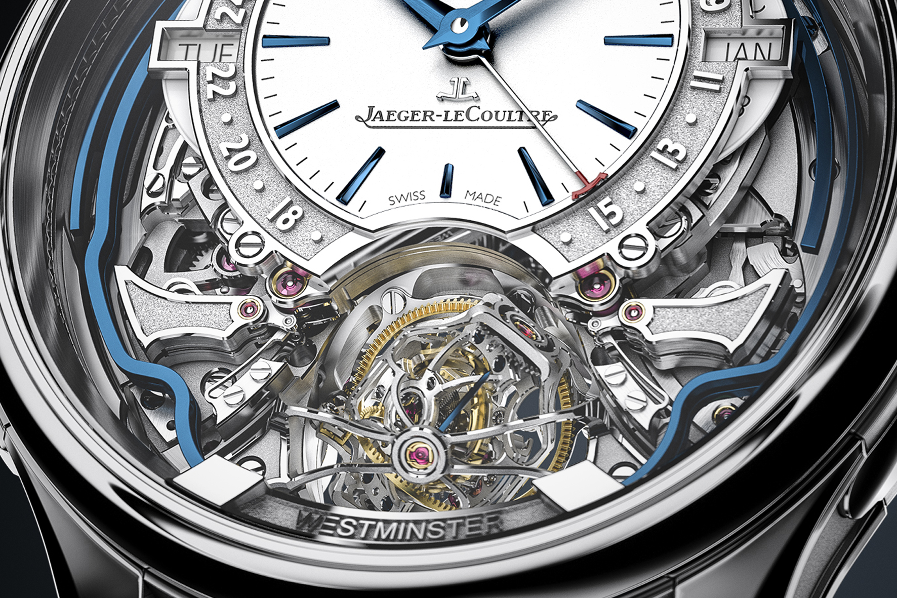 Jaeger-LeCoultre: Master Grande Tradition Gyrotourbillon Westminster ...