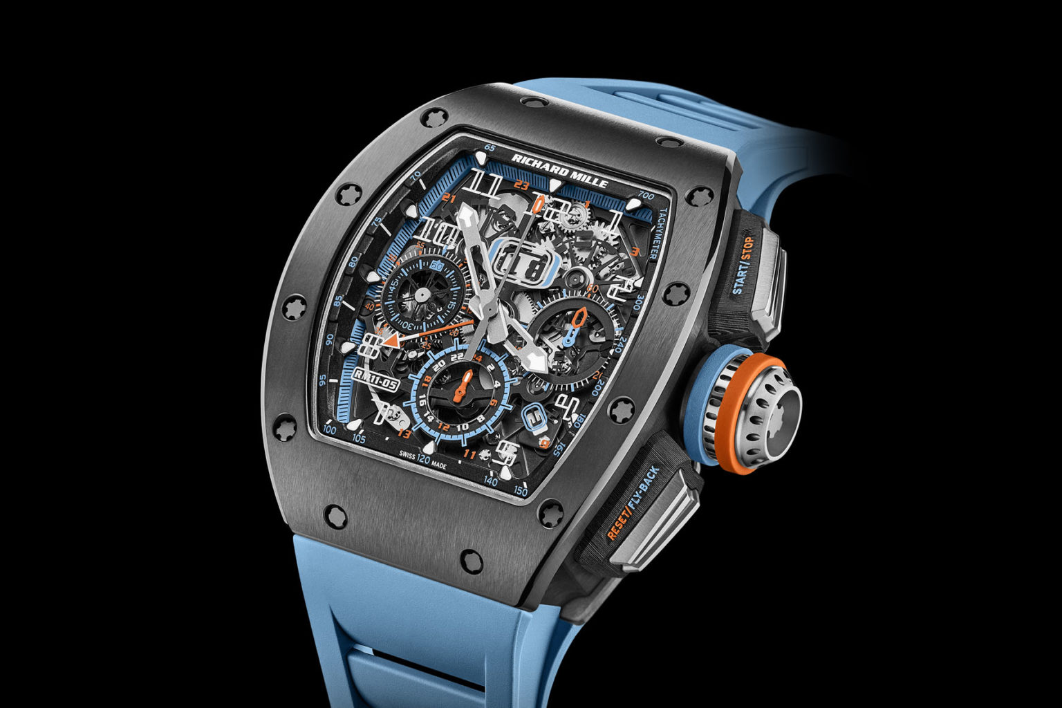 Richard Mille: RM 11-05 Automatic Flyback Chronograph GMT | Watch Insanity