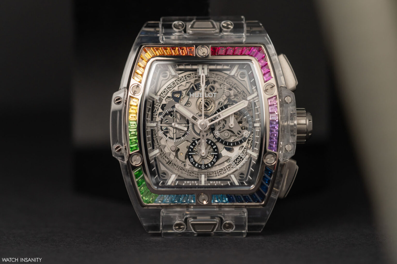 Hublot: Spirit of Big Bang Sapphire Rainbow | WATCH INSANITY