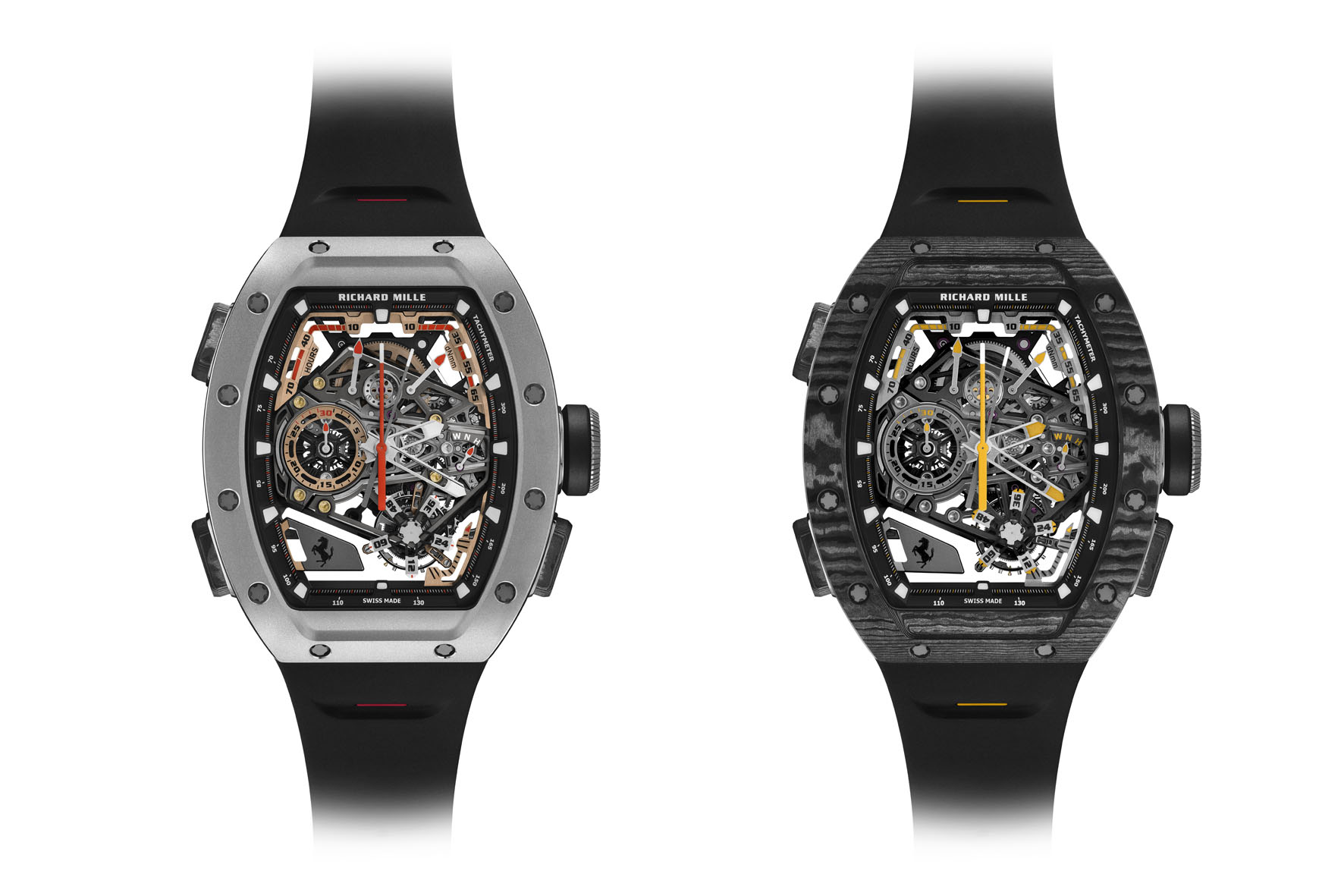 Richard Mille: RM 43-01 Tourbillon Split-Seconds Chronograph Ferrari ...